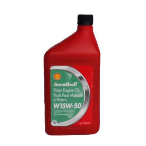 Buy Shell Aeroshell 15W50 Aviation Oil - 12/1 Qts. Case Online - Yoder Oil