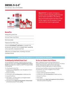 POWER SERVICE 911 - Yoder Oil